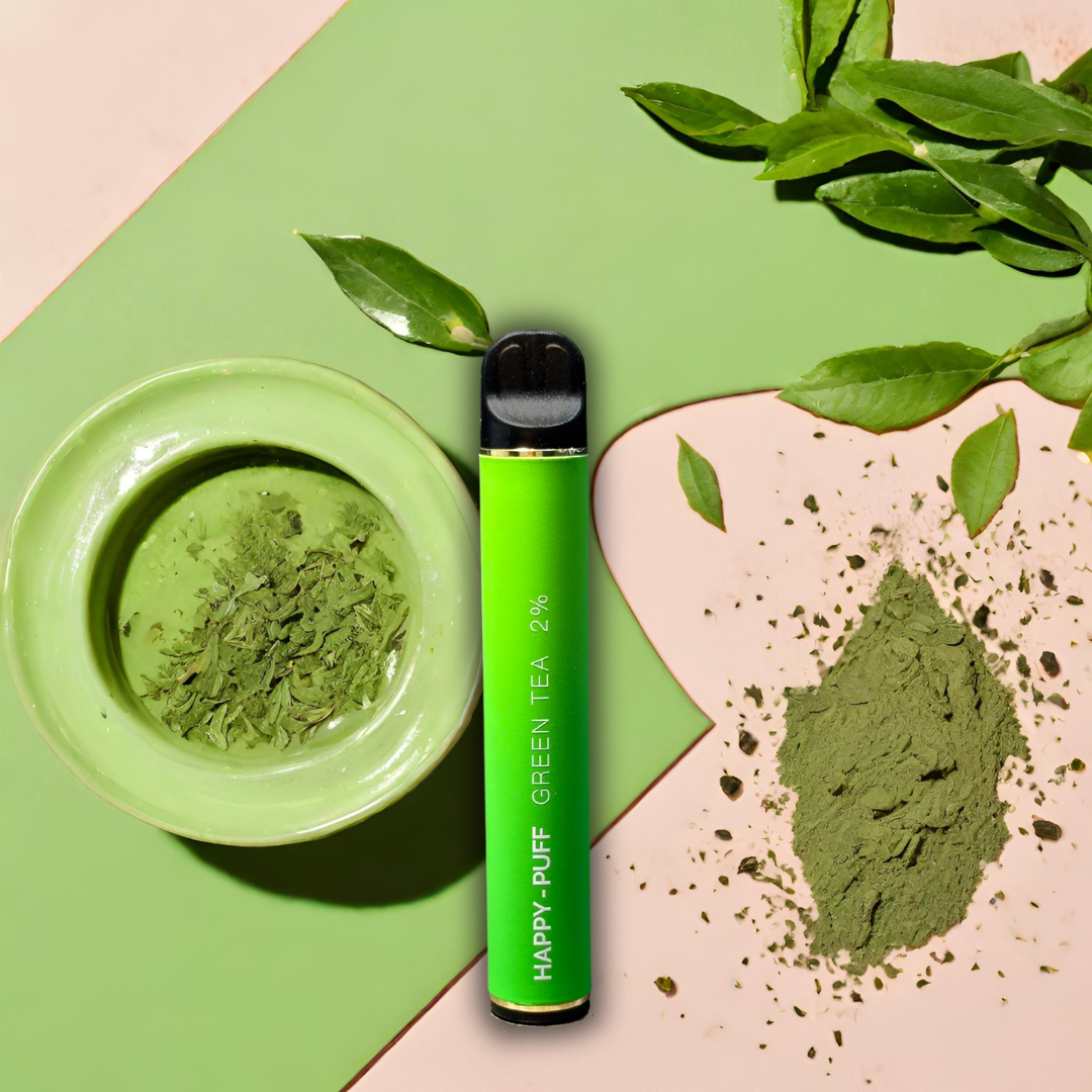 HAPPY-PUFF Green Tea – HAPPY HALE